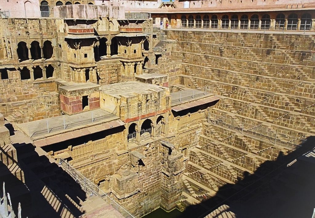 The Chand Baori Step Well of Abhaneri near Jaipur - Indian Wells